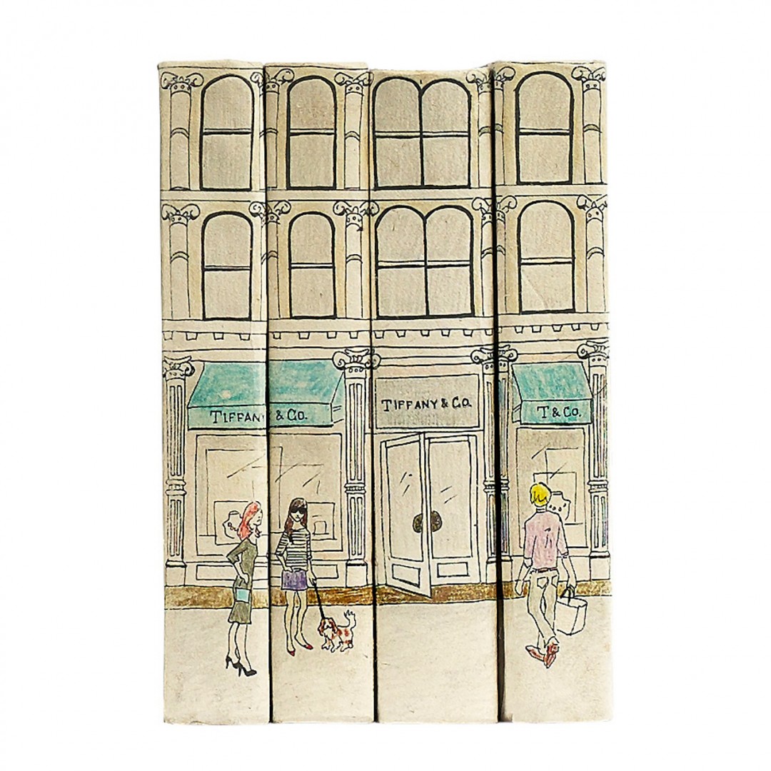Set de 4 libros Tiffany Shop Series / Off-White Cover